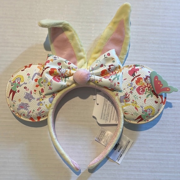 Disney | Accessories | Disney Parks Minnie Mouse Reigning Rabbits Ears ...